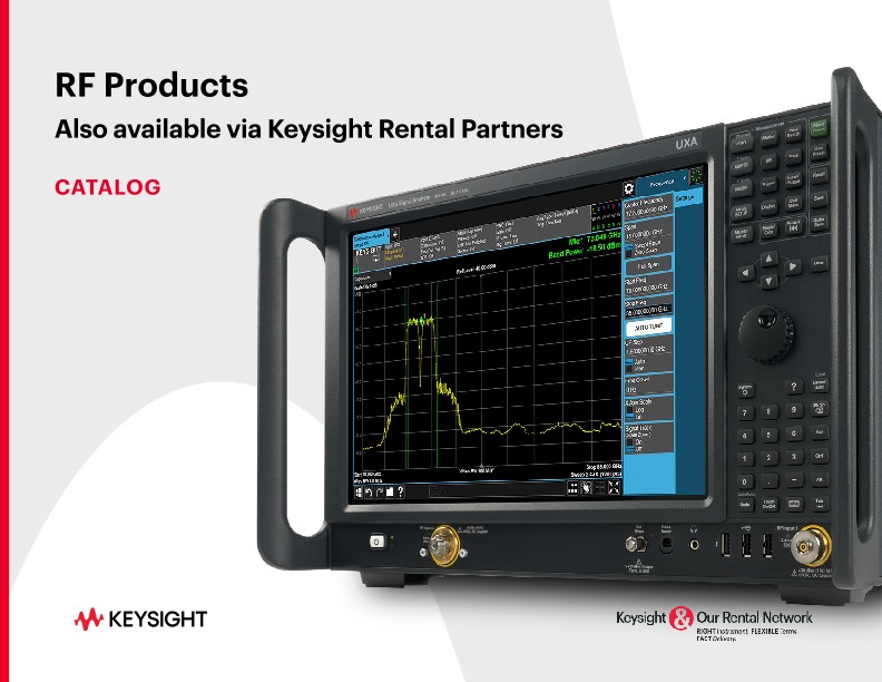RF Products Catalog PDF Asset Page | Keysight